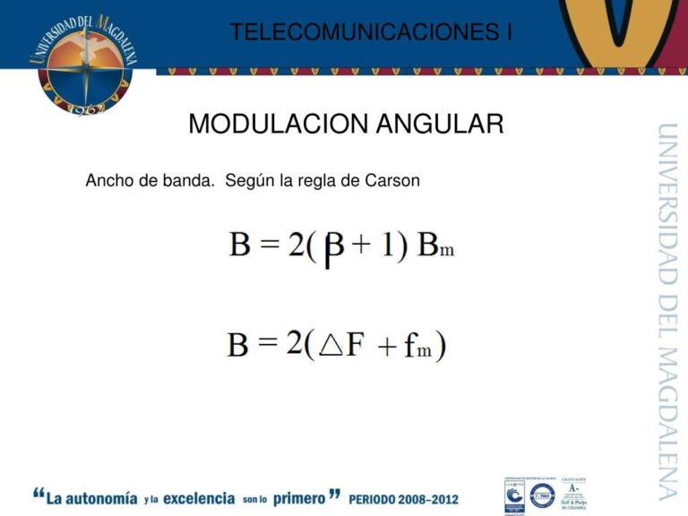La Regla de Carson y el Ancho de Banda en FM | Radio FM Total